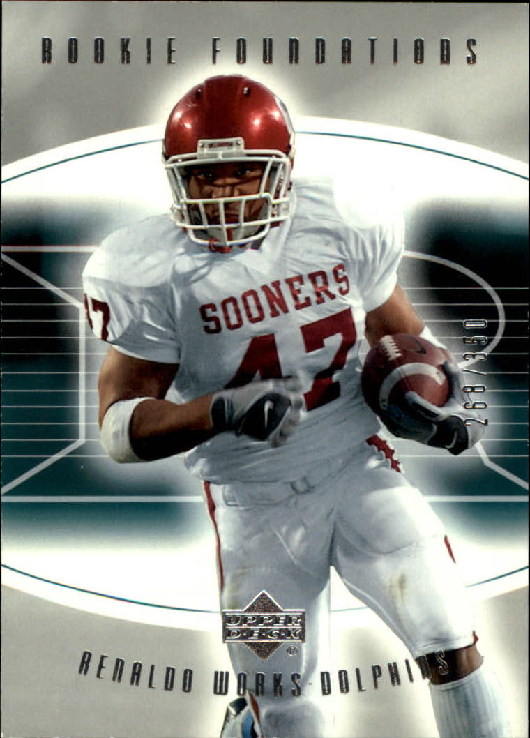 Renaldo Works Football Price Guide | Renaldo Works Trading Card Value ...