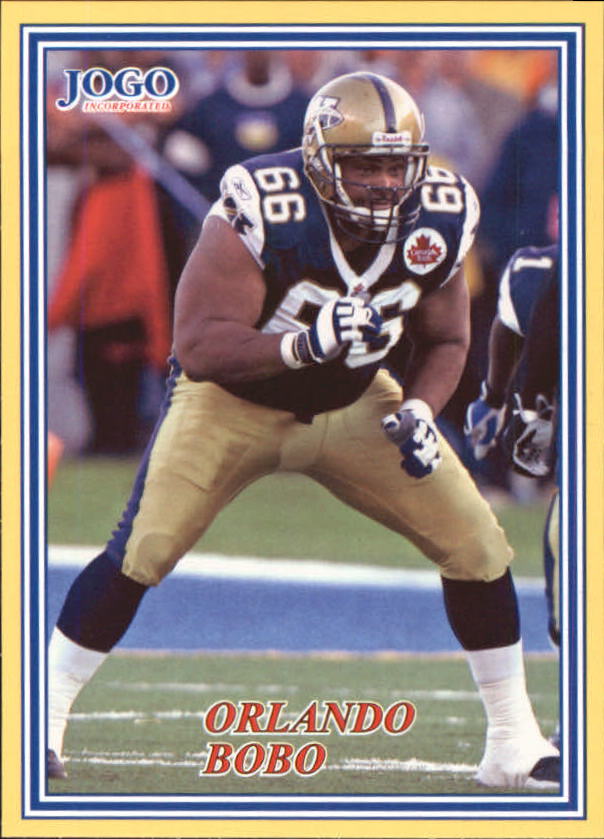 Orlando Bobo Football Price Guide | Orlando Bobo Trading Card Value ...