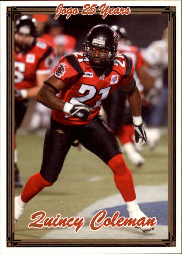 Quincy Coleman Football Price Guide | Quincy Coleman Trading Card Value ...