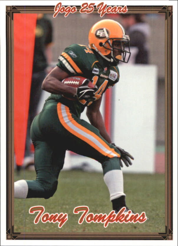 Tony Tompkins Football Price Guide | Tony Tompkins Trading Card Value ...