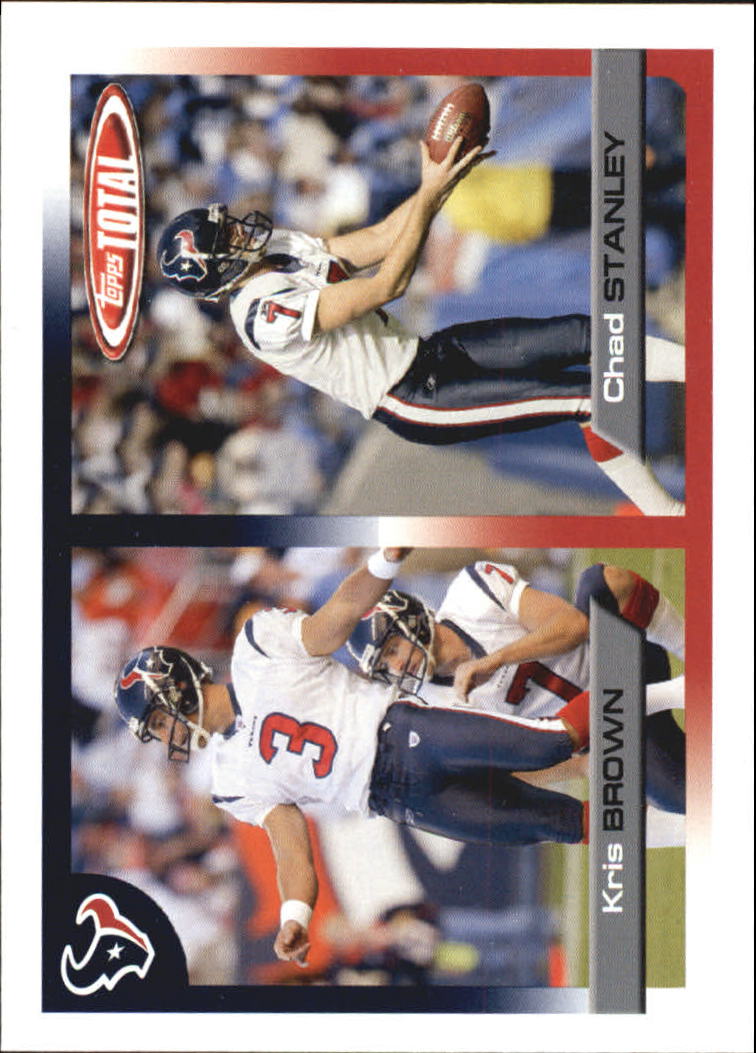 Chad Stanley Football Price Guide | Chad Stanley Trading Card Value ...