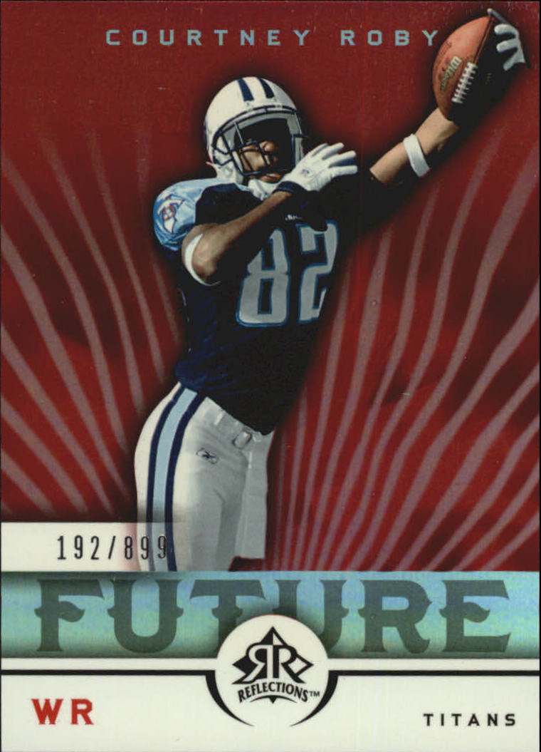 Courtney Roby Football Price Guide | Courtney Roby Trading Card Value ...