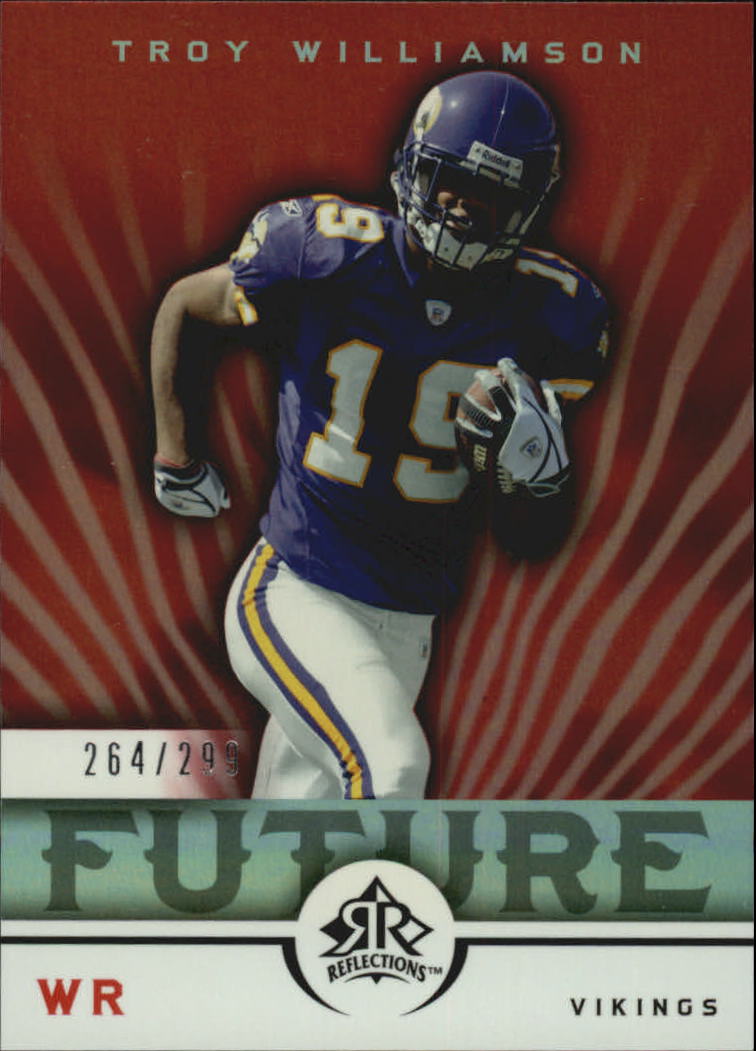 Troy Williamson Football Price Guide | Troy Williamson Trading Card ...
