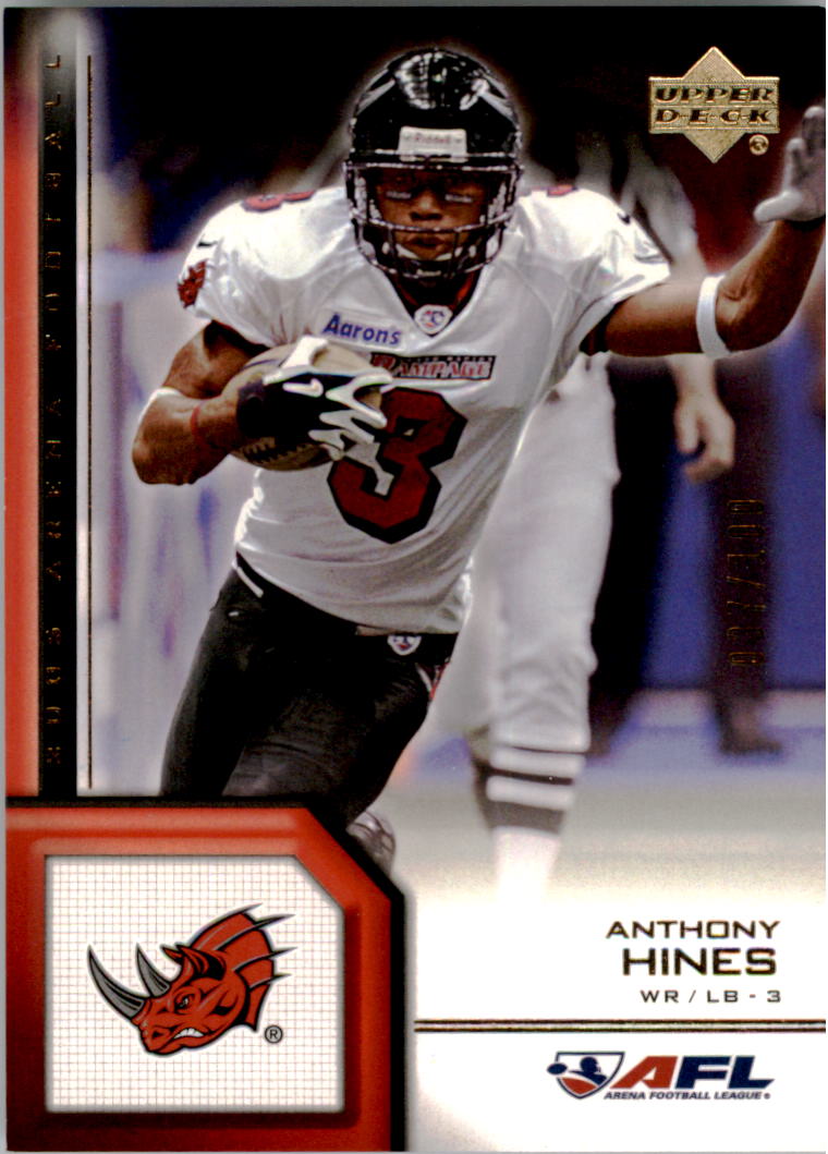 Anthony Hines Football Price Guide | Anthony Hines Trading Card Value ...
