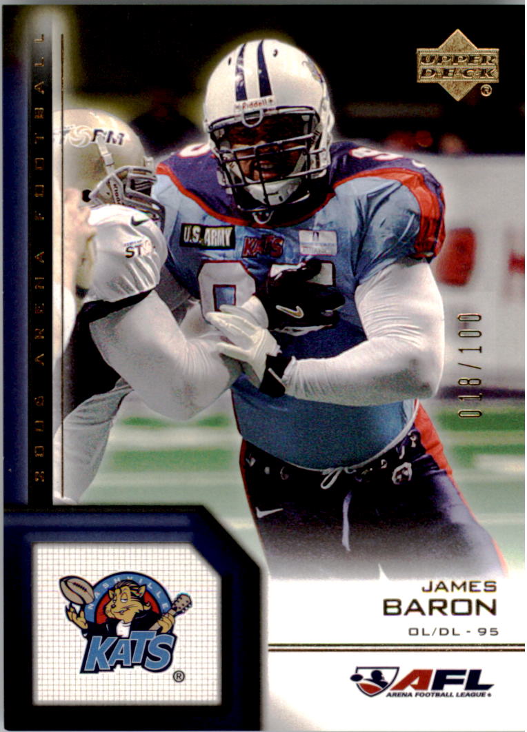 James Baron Football Price Guide | James Baron Trading Card Value – Beckett