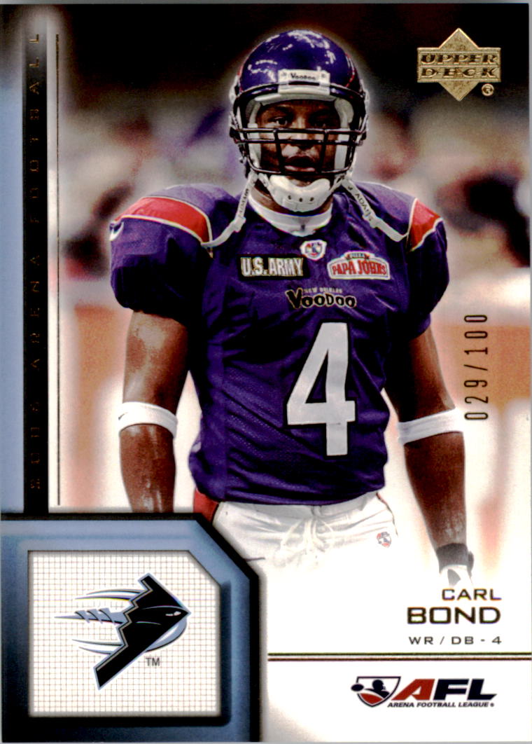 Carl Bond Football Price Guide | Carl Bond Trading Card Value – Beckett