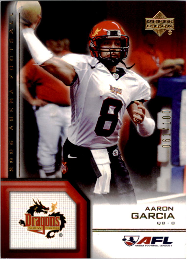 Aaron Garcia Football Price Guide | Aaron Garcia Trading Card Value ...