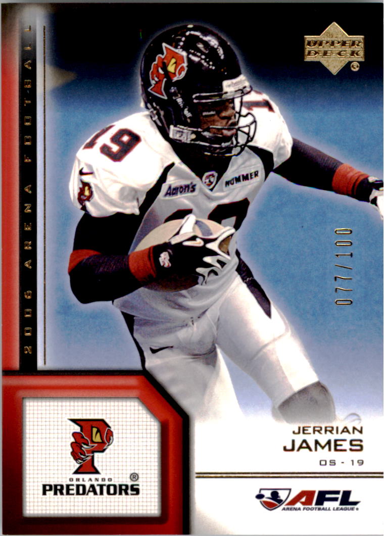 Jerrian James Football Price Guide | Jerrian James Trading Card Value ...