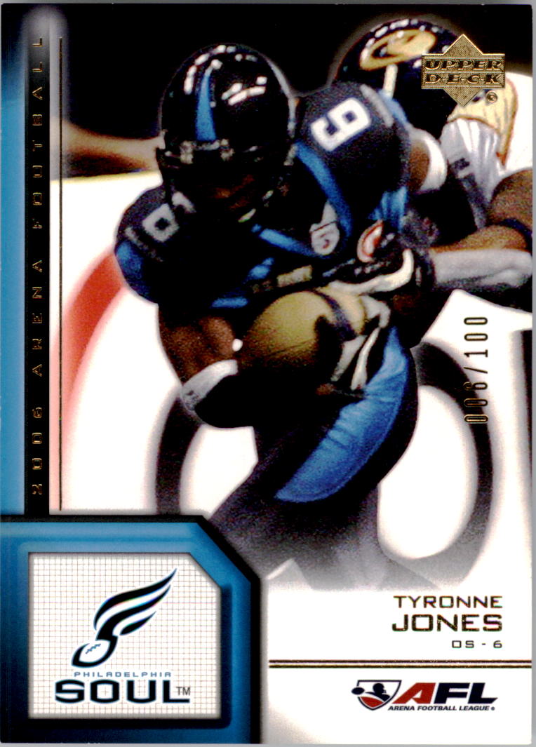 Tyronne Jones Football Price Guide | Tyronne Jones Trading Card Value ...