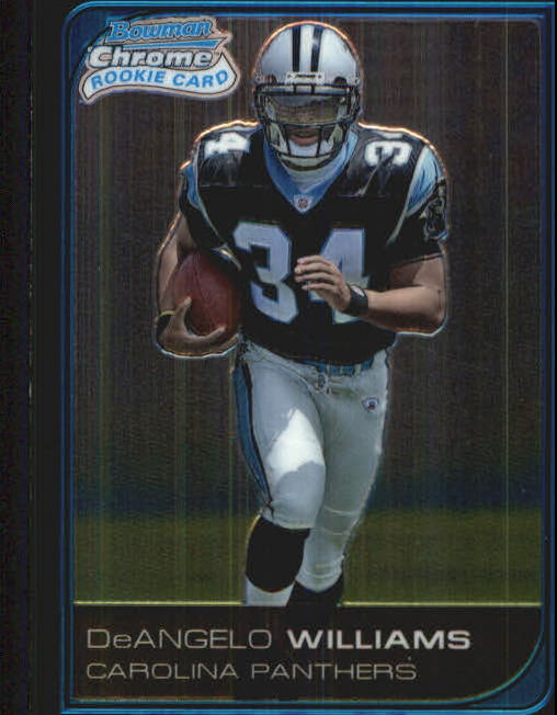 DeAngelo Williams Football Price Guide | DeAngelo Williams Trading Card ...