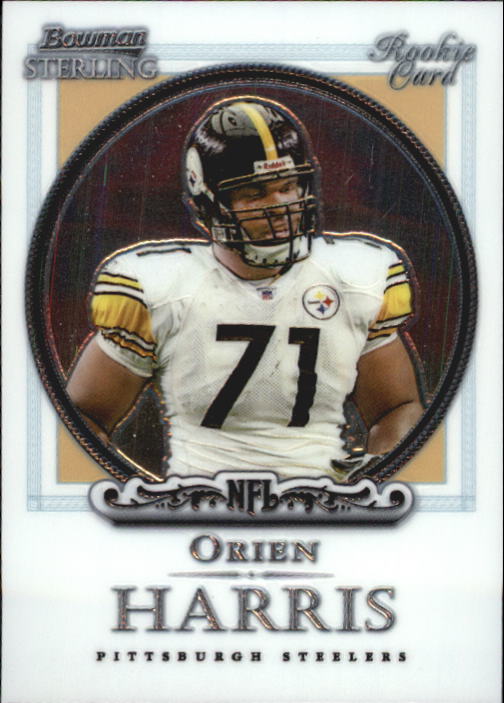 Orien Harris Football Price Guide | Orien Harris Trading Card Value ...