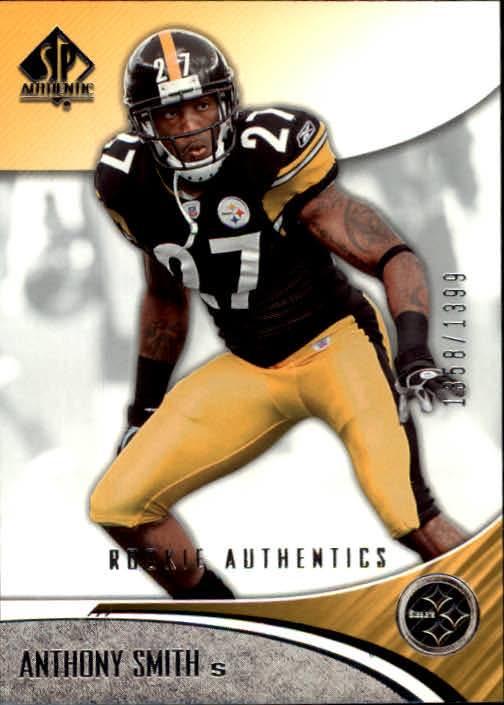 Anthony Smith Football Price Guide | Anthony Smith Trading Card Value ...