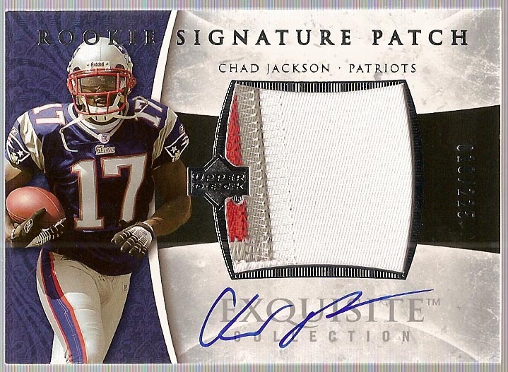 Chad Jackson Football Price Guide | Chad Jackson Trading Card Value ...