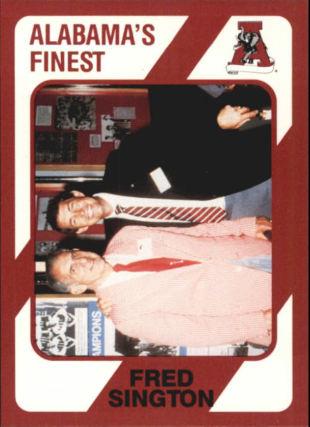 Buy Fred Sr. Sington Cards Online | Fred Sr. Sington Football Price ...