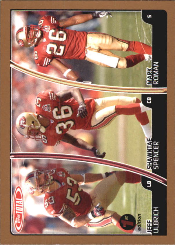 Jeff Ulbrich Football Price Guide | Jeff Ulbrich Trading Card Value ...