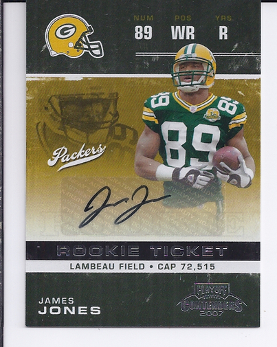 James Jones Football Price Guide | James Jones Trading Card Value – Beckett