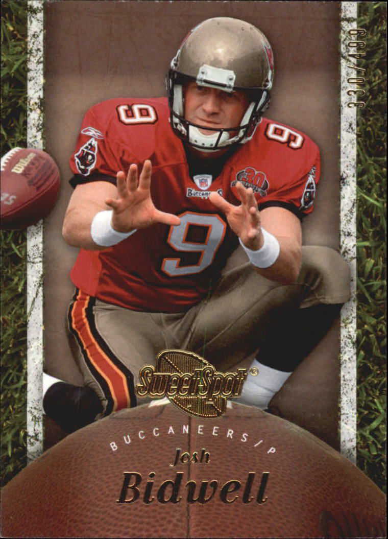 Josh Bidwell Football Price Guide | Josh Bidwell Trading Card Value ...