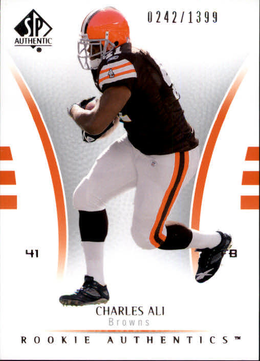 Charles Ali Football Price Guide | Charles Ali Trading Card Value – Beckett