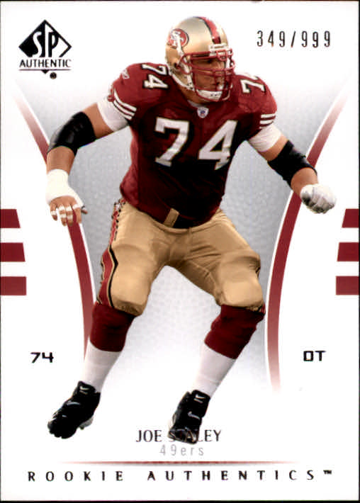 Joe Staley Football Price Guide | Joe Staley Trading Card Value – Beckett