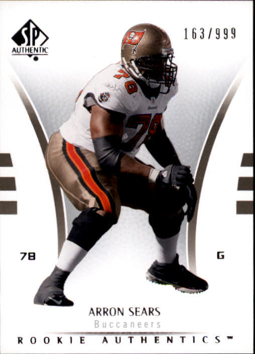 Arron Sears Football Price Guide | Arron Sears Trading Card Value – Beckett