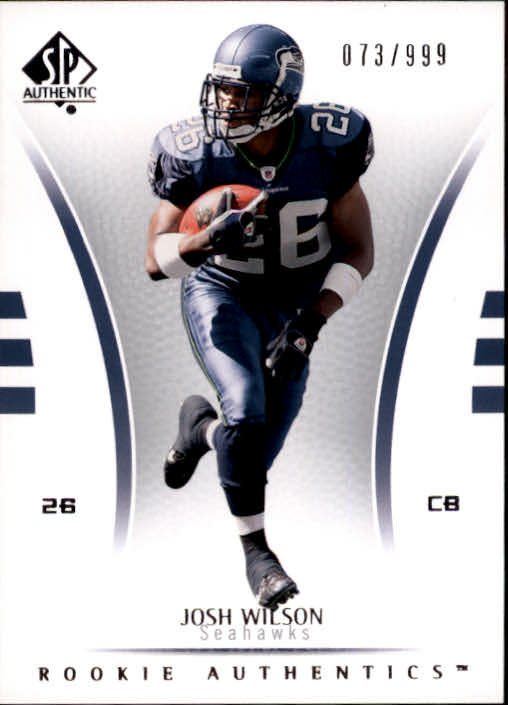 Josh Wilson Football Price Guide | Josh Wilson Trading Card Value – Beckett