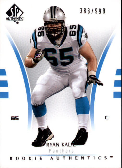Ryan Kalil Football Price Guide | Ryan Kalil Trading Card Value – Beckett