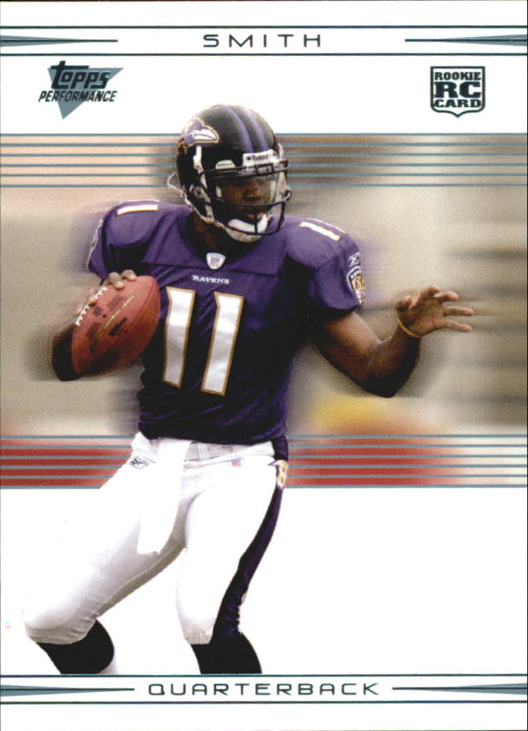 Troy QB Smith Football Price Guide | Troy QB Smith Trading Card Value ...