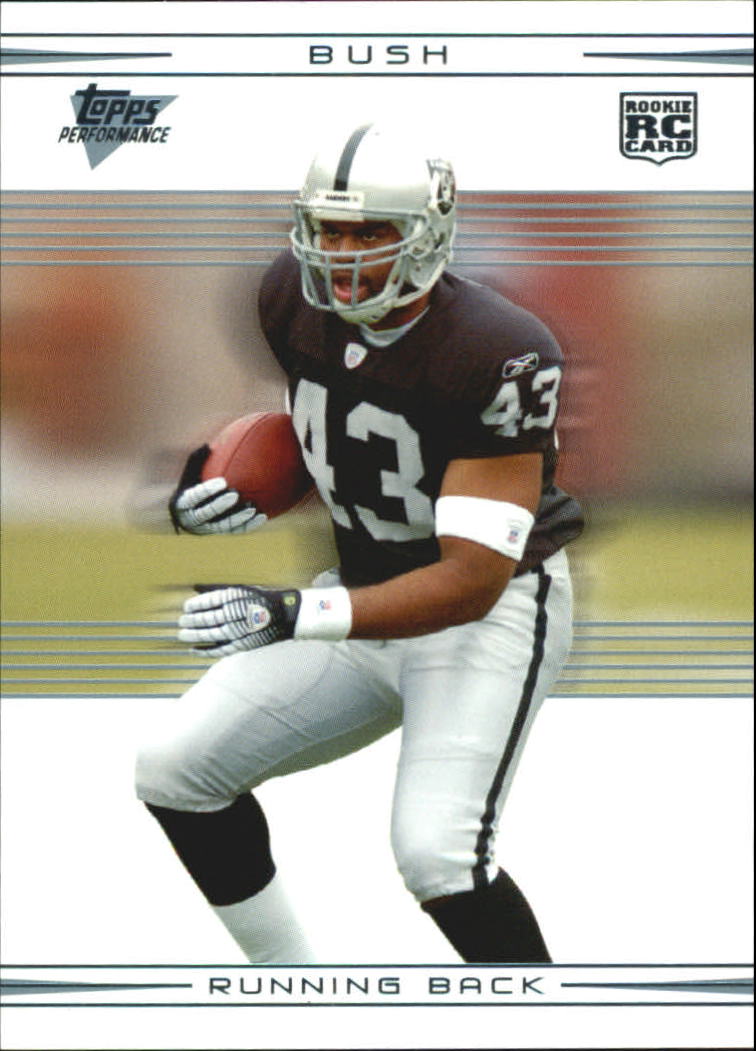 Michael Bush Football Price Guide | Michael Bush Trading Card Value ...