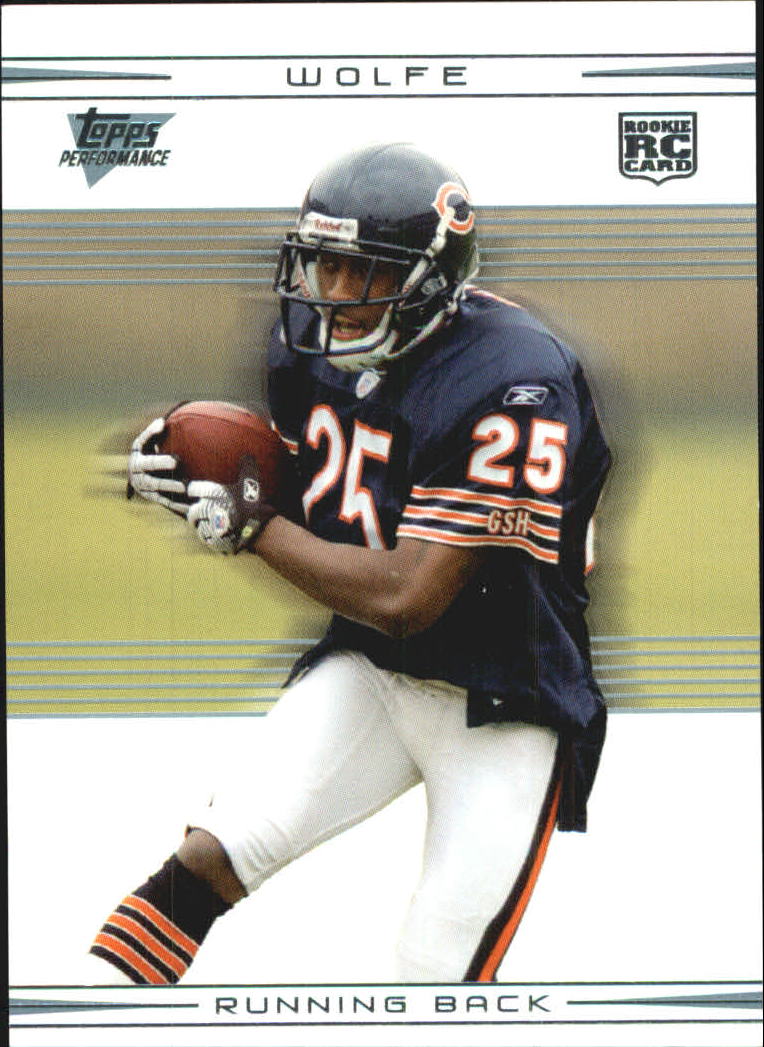 Buy Garrett Wolfe Cards Online | Garrett Wolfe Football Price Guide ...