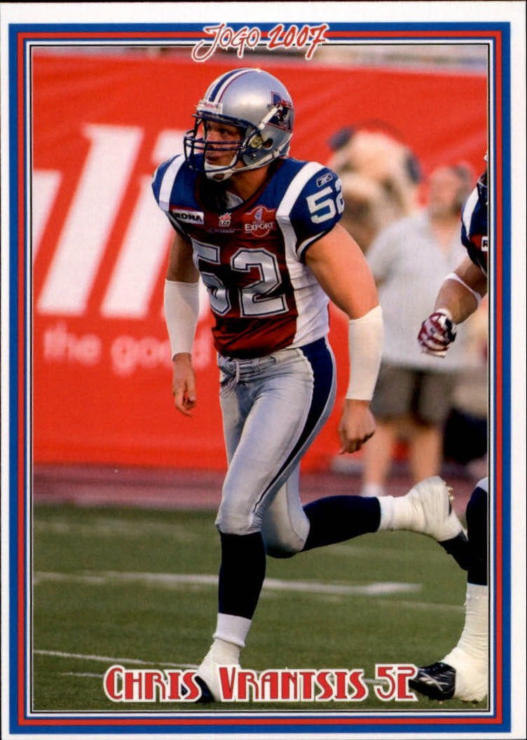 Chris Vrantsis Football Price Guide | Chris Vrantsis Trading Card Value ...
