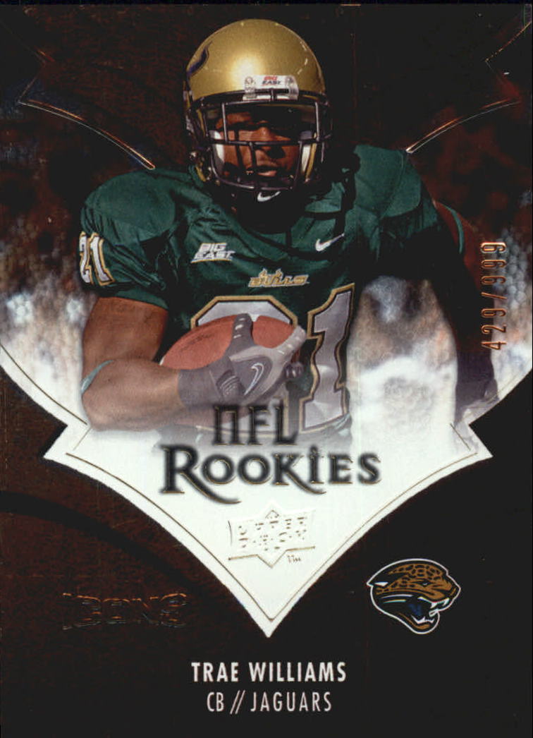 Trae Williams Football Price Guide | Trae Williams Trading Card Value ...