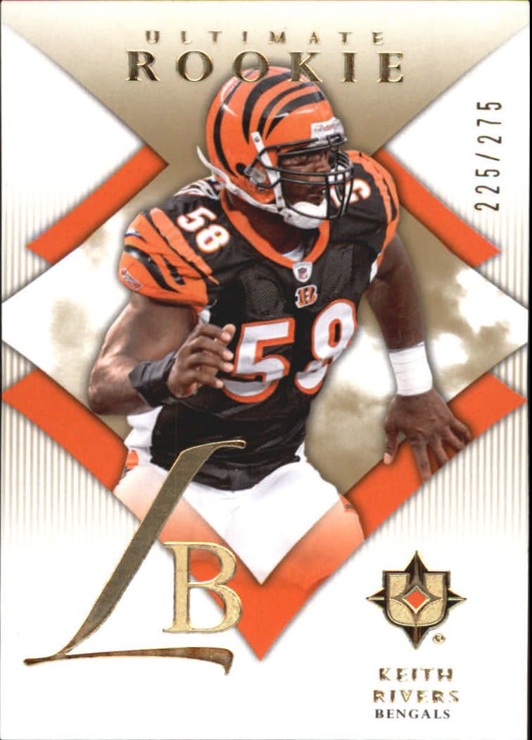 Keith Rivers Football Price Guide | Keith Rivers Trading Card Value ...