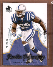 Pierre Garcon Football Price Guide | Pierre Garcon Trading Card Value ...