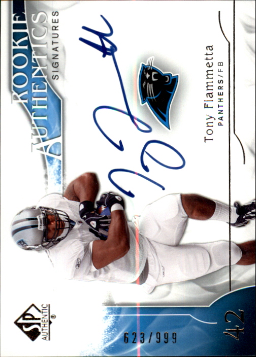 Tony Fiammetta Football Price Guide | Tony Fiammetta Trading Card Value ...