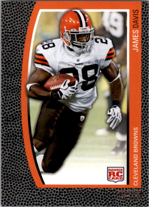 James Davis Football Price Guide | James Davis Trading Card Value – Beckett