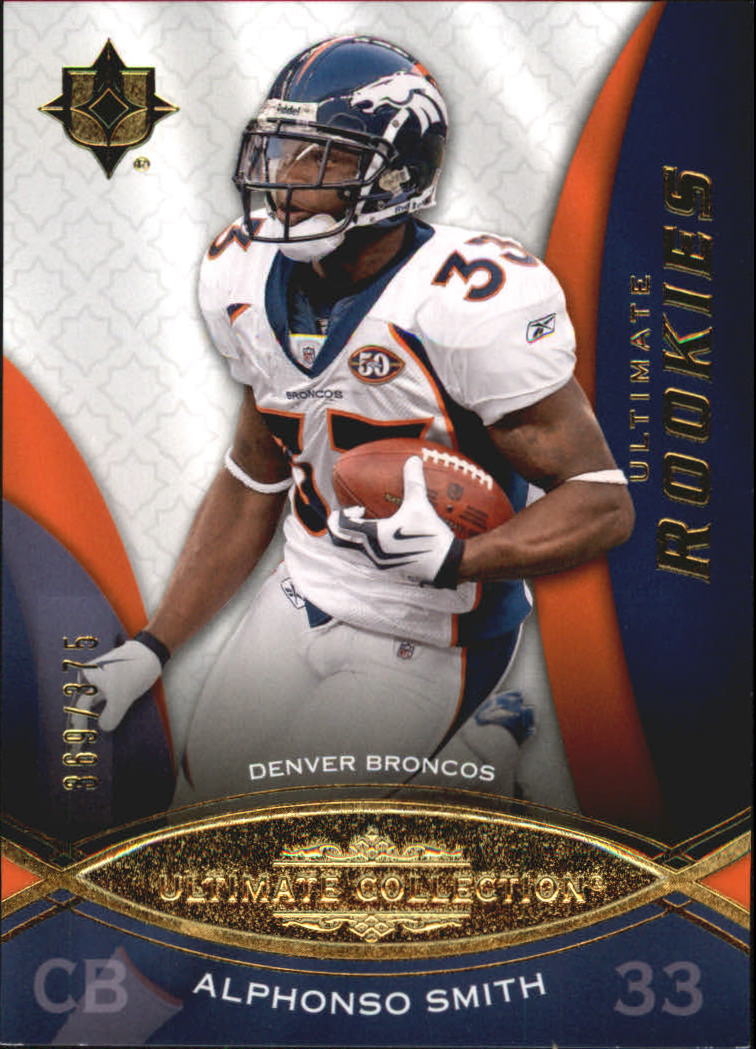 Alphonso Smith Football Price Guide | Alphonso Smith Trading Card Value ...