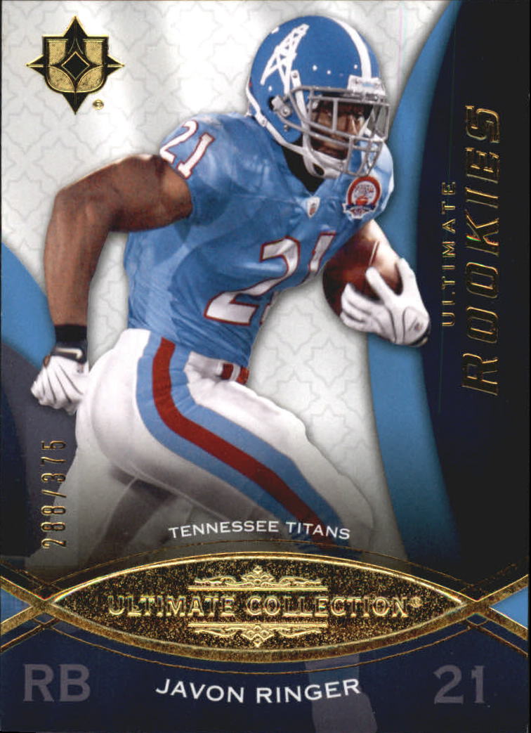 Javon Ringer Football Price Guide | Javon Ringer Trading Card Value ...