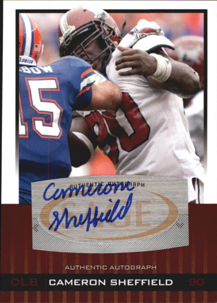 Cameron Sheffield Football Price Guide | Cameron Sheffield Trading Card ...