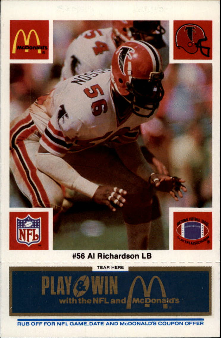 Al Richardson Football Price Guide | Al Richardson Trading Card Value ...