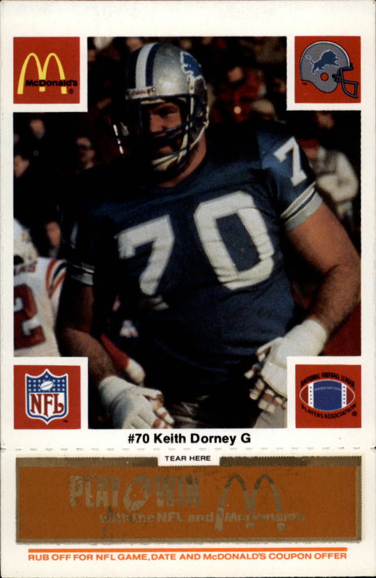 Keith Dorney Football Price Guide | Keith Dorney Trading Card Value ...