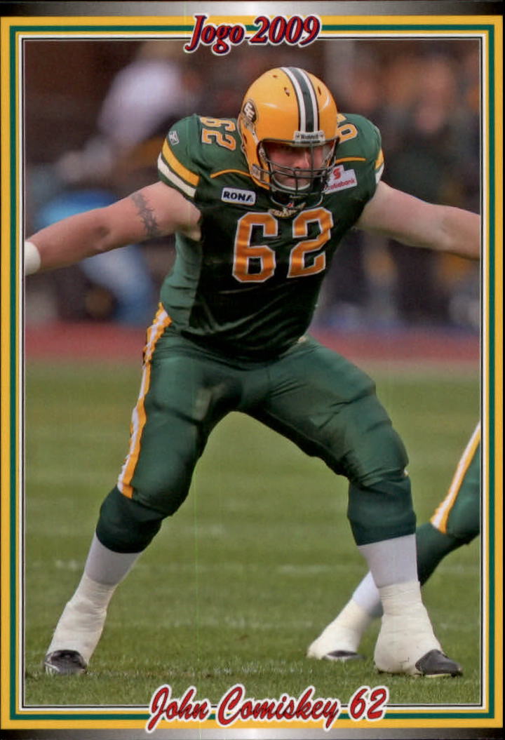 John Comiskey Football Price Guide | John Comiskey Trading Card Value ...