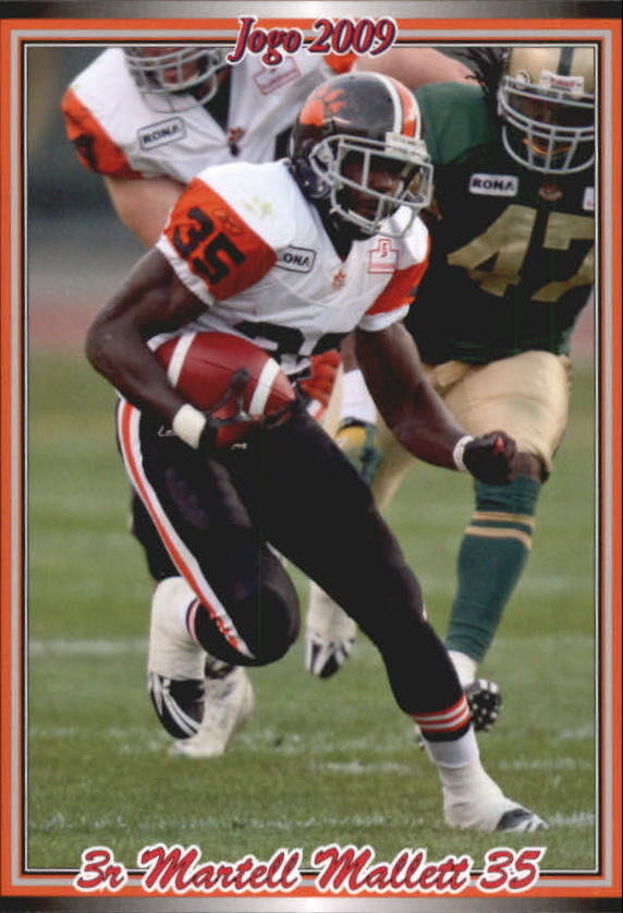 Martell Mallett Football Price Guide | Martell Mallett Trading Card ...