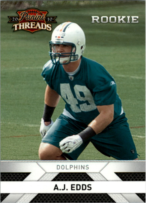 A.J. Edds Football Price Guide | A.J. Edds Trading Card Value – Beckett
