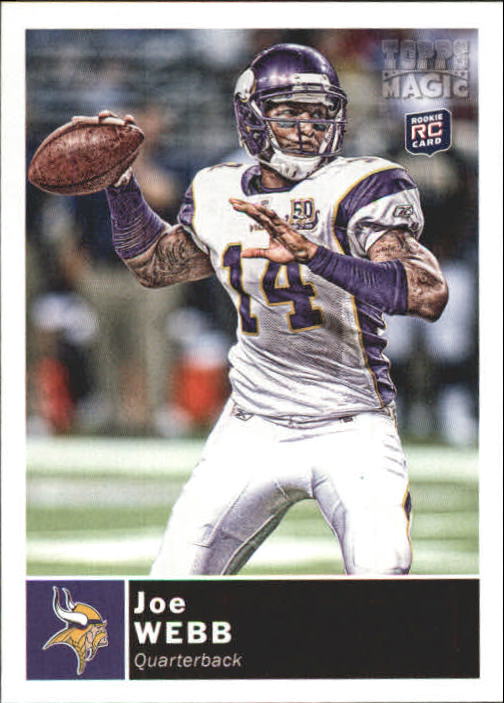 Joe Webb Football Price Guide | Joe Webb Trading Card Value – Beckett