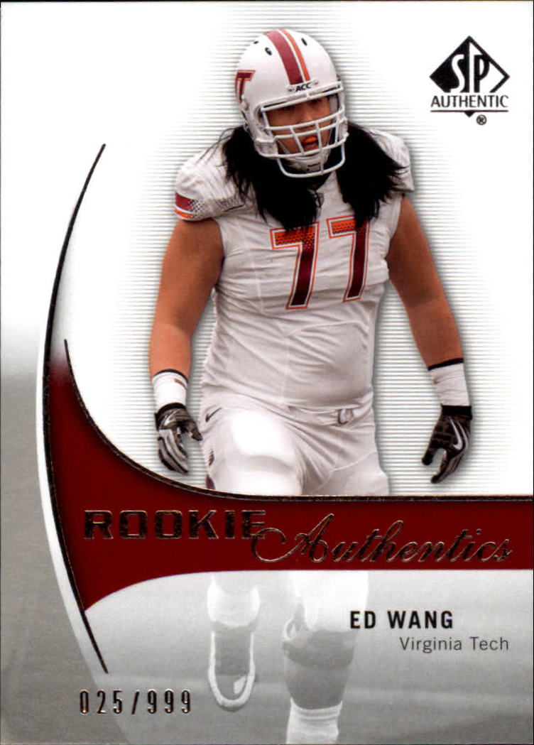Ed Wang Football Price Guide | Ed Wang Trading Card Value – Beckett