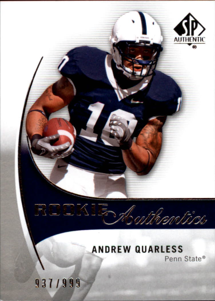 Andrew Quarless Football Price Guide | Andrew Quarless Trading Card ...