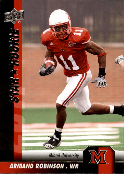 Armand Robinson Football Price Guide | Armand Robinson Trading Card ...