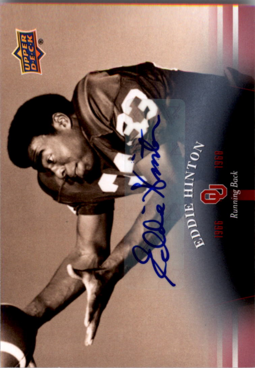 Eddie Hinton Football Price Guide | Eddie Hinton Trading Card Value ...