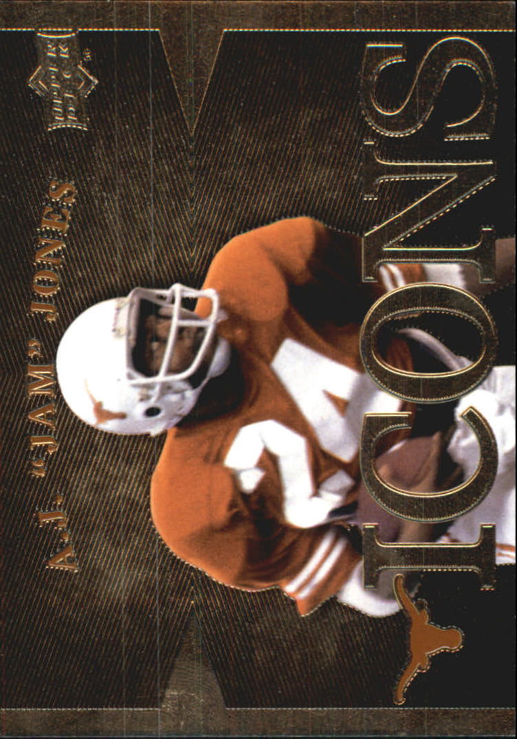 A.J. Jam Jones Football Price Guide | A.J. Jam Jones Trading Card Value ...