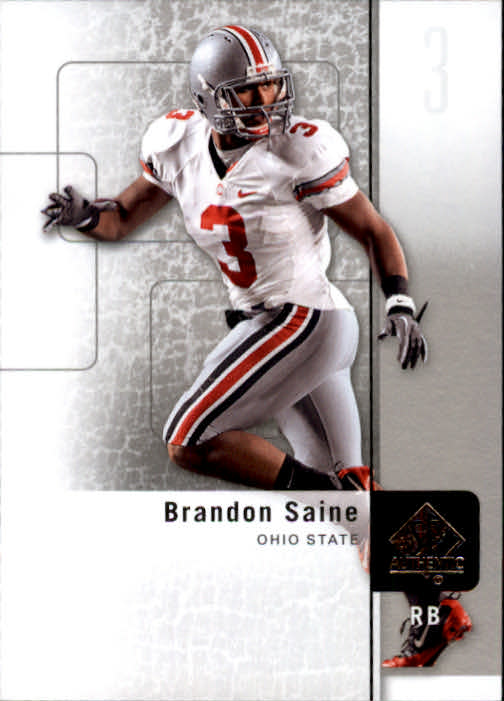 Brandon Saine Football Price Guide | Brandon Saine Trading Card Value ...